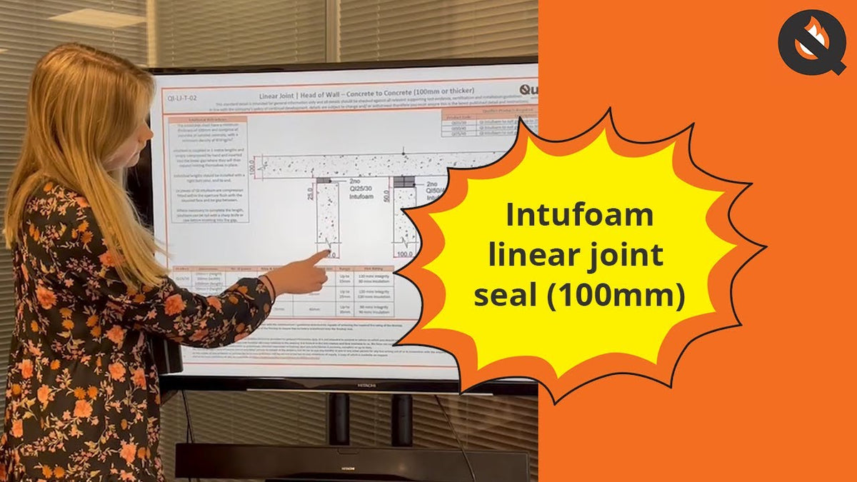 Linear Joint | Head of Wall – Concrete to Concrete (100mm or Thicker ...