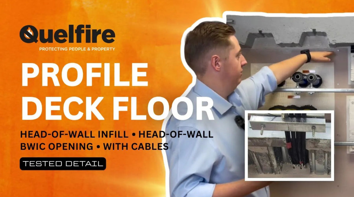 Latest Tested Firestopping Details – Quelfire