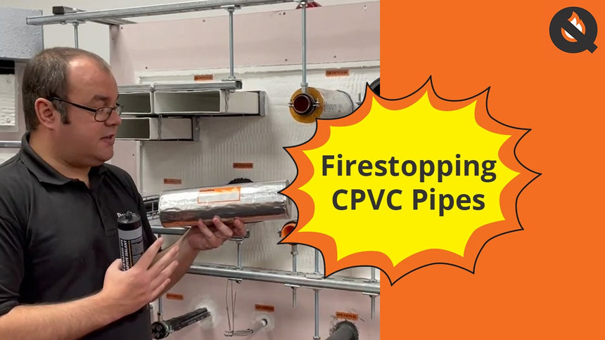 Insulated Fire Sleeve for Combustible & Non-Combustible Pipes - Quelfire