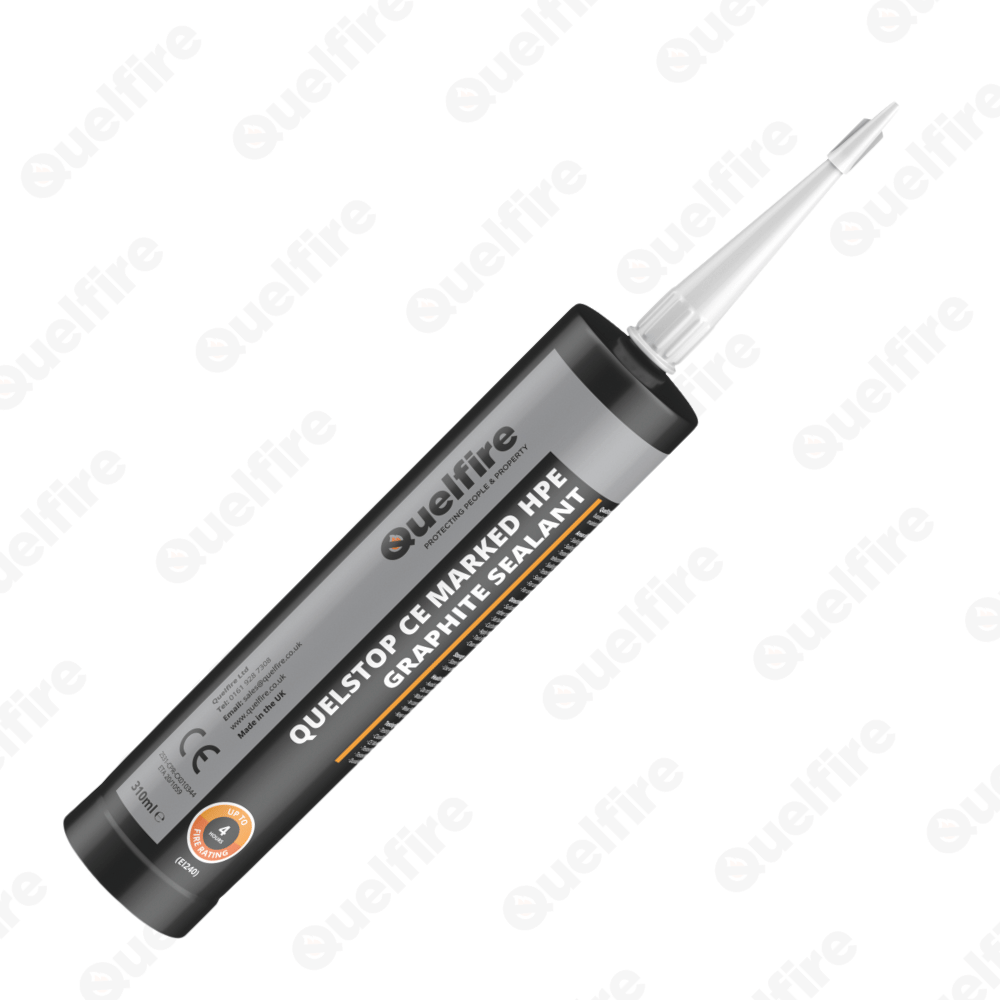 High Pressure Expansion HPE Intumescent Graphite Sealant | Quelfire